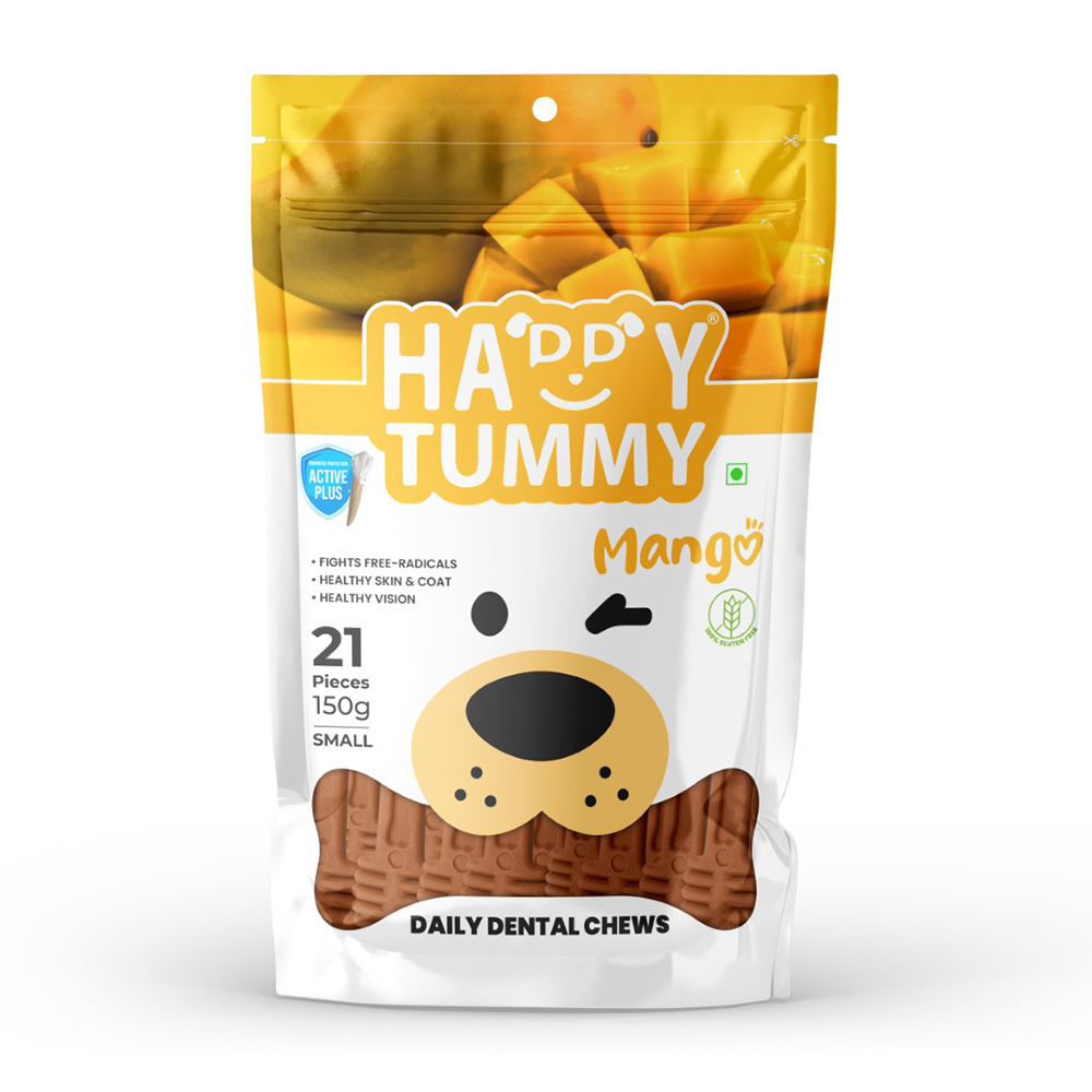 Happy Tummy 21pc Mango Flavour Treat For Dogs